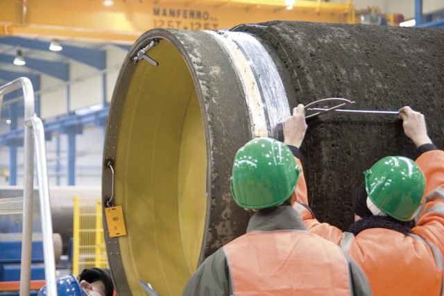 Concrete Weight Coating Pipe | CWC | Concrete Coated Pipe » Stainless ...